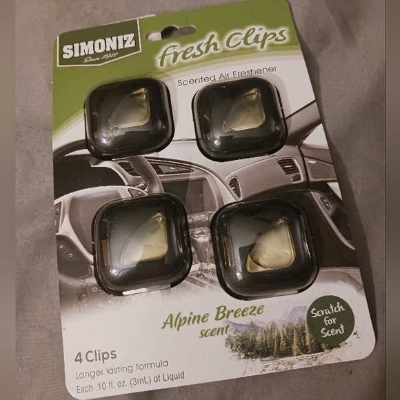 Simoniz | Other | Simoniz Fresh Clips Air Freshener | Poshmark
